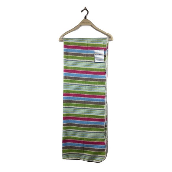 Roca Home | Bedding | Roca Home Multicolor Stripes Wool Blend Throw ...